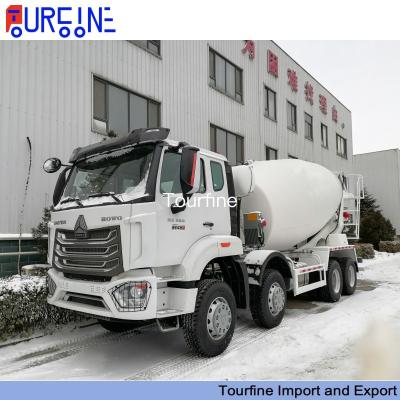 China Construction Ready HOWO H77L 12 Wheel 16CBM Concrete Mixer Truck for sale