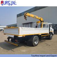 China SINOTRUK 3 Ton 4 Ton 5 Ton Truck Mounted Crane Light Duty Loader Crane Truck 4X2 for sale