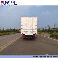 China Sinotruk HOWO 8x4 Cargo Van Truck 12 Wheeler 420HP Heavy Duty Lorry for Africa Transport for sale