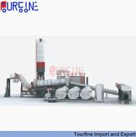 China Tourfine New Type 160 Ton Per Hour Moved Asphalt Mixing Plant PLC Automatic Control for sale