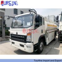 China HOWO 10000L 4x2 Fuel Tank Truck for Diesel and Oil Transport for sale