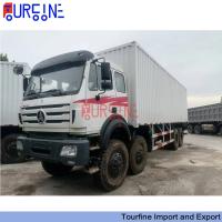 China BEIBEN 8×8 Van Truck 420HP Heavy Duty Cargo Delivery Truck for sale