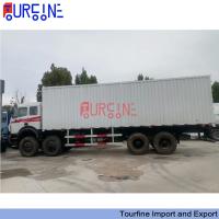 China BEIBEN 8×8 Van Truck 420HP Heavy Duty Cargo Delivery Truck for sale