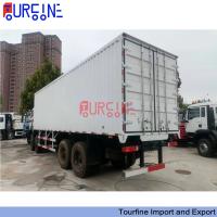 China BEIBEN 8×8 Van Truck 420HP Heavy Duty Cargo Delivery Truck for sale