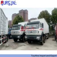 China BEIBEN 8×8 Van Truck 420HP Heavy Duty Cargo Delivery Truck for sale