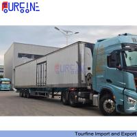 China 30 Ton 3 Axle Reefer Refrigerated Semi Trailer for Cold Chain Transportation for sale