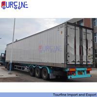 China 30 Ton 3 Axle Reefer Refrigerated Semi Trailer for Cold Chain Transportation for sale