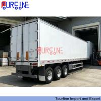 China 30 Ton 3 Axle Reefer Refrigerated Semi Trailer for Cold Chain Transportation for sale