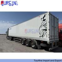China 30 Ton 3 Axle Reefer Refrigerated Semi Trailer for Cold Chain Transportation for sale