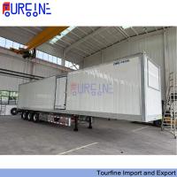 China 30 Ton 3 Axle Reefer Refrigerated Semi Trailer for Cold Chain Transportation for sale