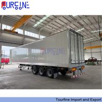 China 30 Ton 3 Axle Reefer Refrigerated Semi Trailer for Cold Chain Transportation for sale