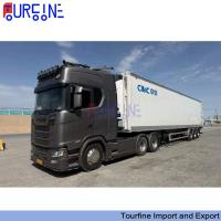 China 30 Ton 3 Axle Reefer Refrigerated Semi Trailer for Cold Chain Transportation for sale