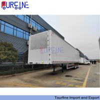 China 30 Ton 3 Axle Reefer Refrigerated Semi Trailer for Cold Chain Transportation for sale