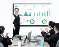 China Portable Smart Interactive Whiteboard 75 86 100 Inch 0.8ms Fluent Writing for sale