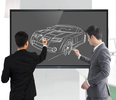 China Portable Smart Interactive Whiteboard 75 86 100 Inch 0.8ms Fluent Writing for sale