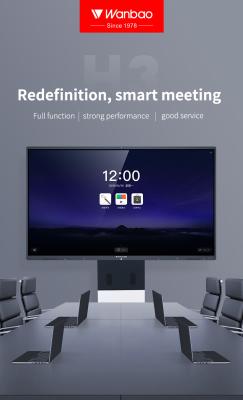 China 55inch 65inch 75inch 86inch Smart Board Interactive Flat Panel For Conference for sale