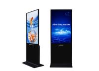 China Free Standing Indoor Digital Advertising Display With LCD Touch Screen For Mall for sale