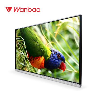 China Electronic Education Interactive Whiteboard 75 Inch Multimedia Training for sale