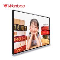 China Body Touch Screen Interactive Whiteboard Display Electronic 4K HD for sale