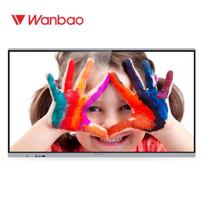 China Multimedia Electronic LCD Interactive Whiteboard 55 Inch Online Education for sale