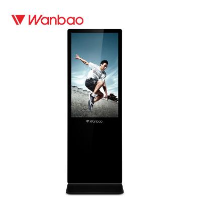 China Slim Body Indoor Advertising LED Display Free Standing Type For Cinema for sale