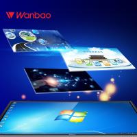China 55 Inch Advertising Interactive Touch Screen Kiosk 10 Point Touch For Indoor for sale
