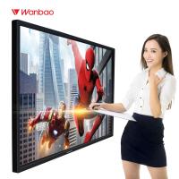 China 55 Inch Advertising Interactive Touch Screen Kiosk 10 Point Touch For Indoor for sale