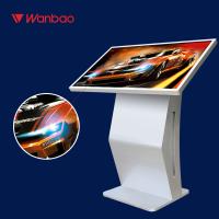China 55 Inch Advertising Interactive Touch Screen Kiosk 10 Point Touch For Indoor for sale