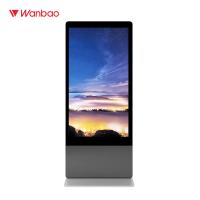 China Touch Screen Floor Standing LCD Advertising Player Interactive Digital Signage for sale