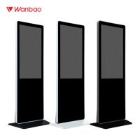 China 65 Inch Floor Standing LCD Advertising Player Box Software Kiosk Digital Signage for sale