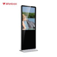 China FHD Indoor Advertising LED Display , 65 Inch Touch Screen Stand Alone Signage for sale