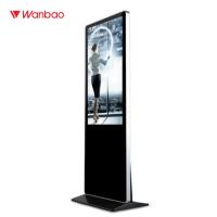 China Advertising Floor Standing LCD Advertising Player Infrared Touch Screen 65 Inch for sale