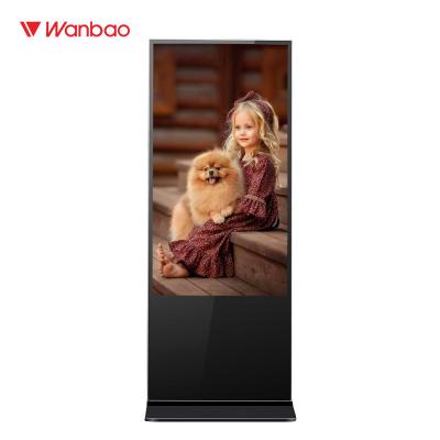 China Slim Body Indoor Advertising LED Display Free Standing Type For Cinema for sale