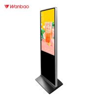 China FHD Indoor Advertising LED Display , 65 Inch Touch Screen Stand Alone Signage for sale