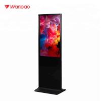 China LED LCD Indoor Digital Advertising Display Signage With 4cm Ultra Thin Body for sale