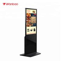 China Advertising Floor Standing LCD Advertising Player Infrared Touch Screen 65 Inch for sale