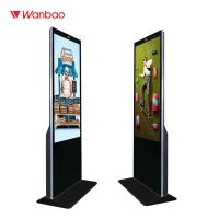 China Floor Standing LED Touch Screen Digital Signage For Indoor Advertising for sale