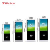 China Remote Management Floor Standing LCD Advertising Player For Indoor Advertising for sale