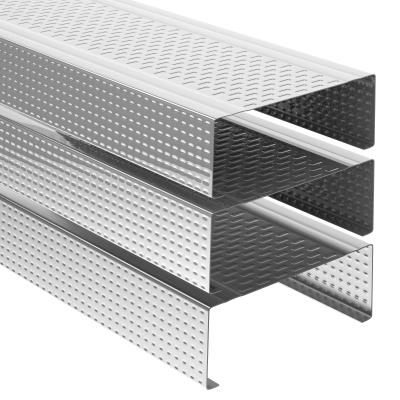 China Plasterboard Drywall Aluminium Profiles With Zinc Coated Surface Treatment for sale