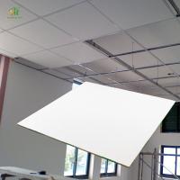China 595 X 595mm PVC Gypsum Ceiling Panel 7.5mm Thick For Interior Ceiling Decoration for sale