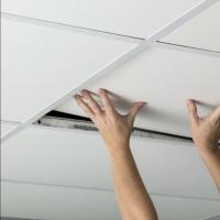 China Lightweight Fireproof Waterproof PVC Gypsum Ceiling Panel for Suspended Ceiling Systems for sale