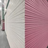 China Ivory Plaster Board , Fire Retardant Gypsum Board With Square Edge Tapered Edge for sale