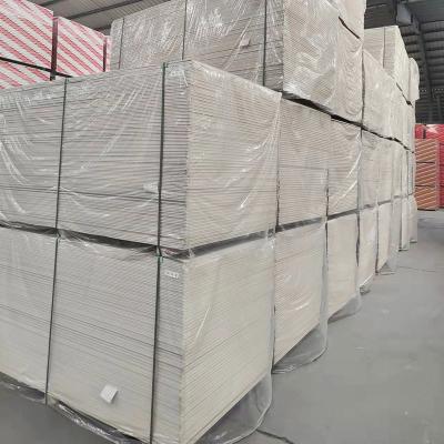 China Tapered Edge Gypsum Ceiling Board , Ivory Color Sheetrock Gypsum Panels for sale