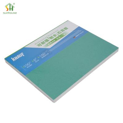 China 9.5mm Standard Gypsum Plasterboard 1220x2440mm 4x8ft For Interior Ceiling And Partition for sale