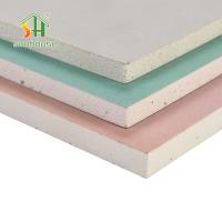 China 12mm Waterproof Gypsum Board 1220x2440mm for Indoor Walls for sale
