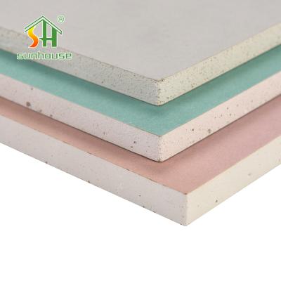 China 12mm Waterproof Gypsum Board 1220x2440mm for Indoor Walls for sale
