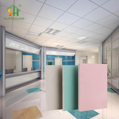 China Fireproof Gypsum Board 1220x2440mm 9mm-15mm for Indoor Walls for sale