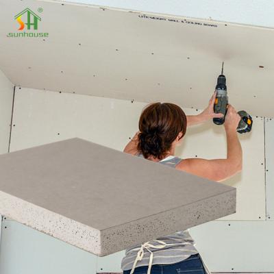 China 15mm Green Moisture Resistant Gypsum Board 1220x2440mm for sale