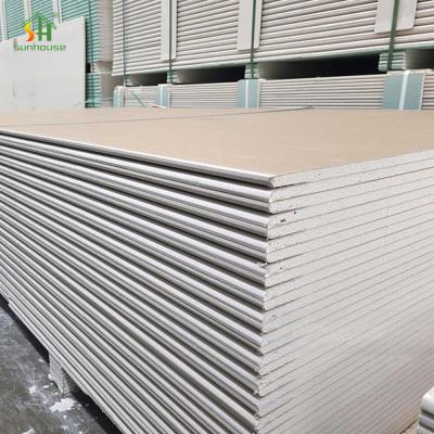 China Customized Thickness Gypsum Board with Paper Finish and 5 Years Warranty for Modern Ceiling Solutions for sale