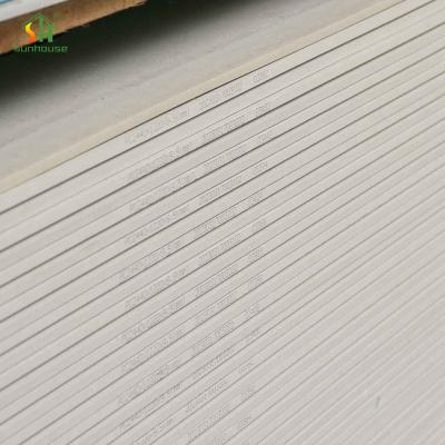China 15mm Thickness 1220mm*2440mm*12mm Size Gypsum Board Ceiling with 1 Year Warranty for Indoor Application for sale